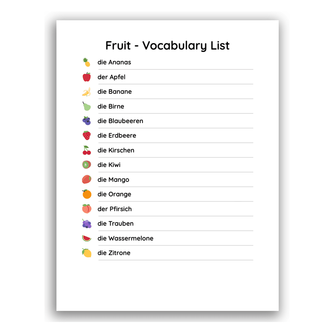 German Teaching Materials for Beginners - Free PDFs