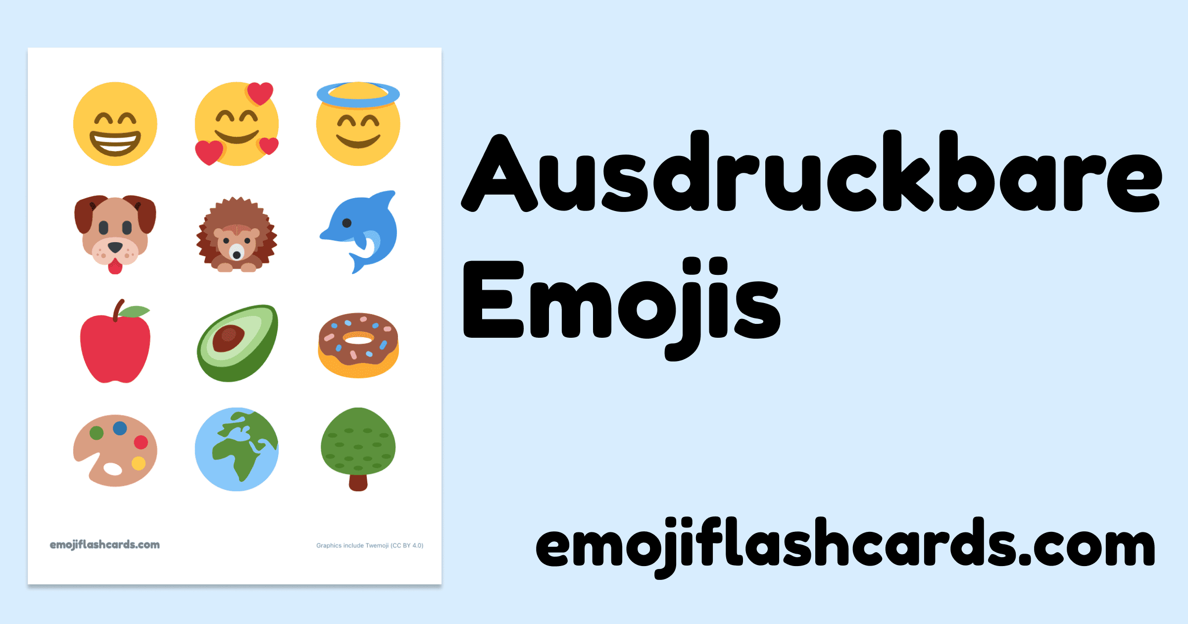 Emojis zum Ausdrucken - Kostenlose PDF-Downloads