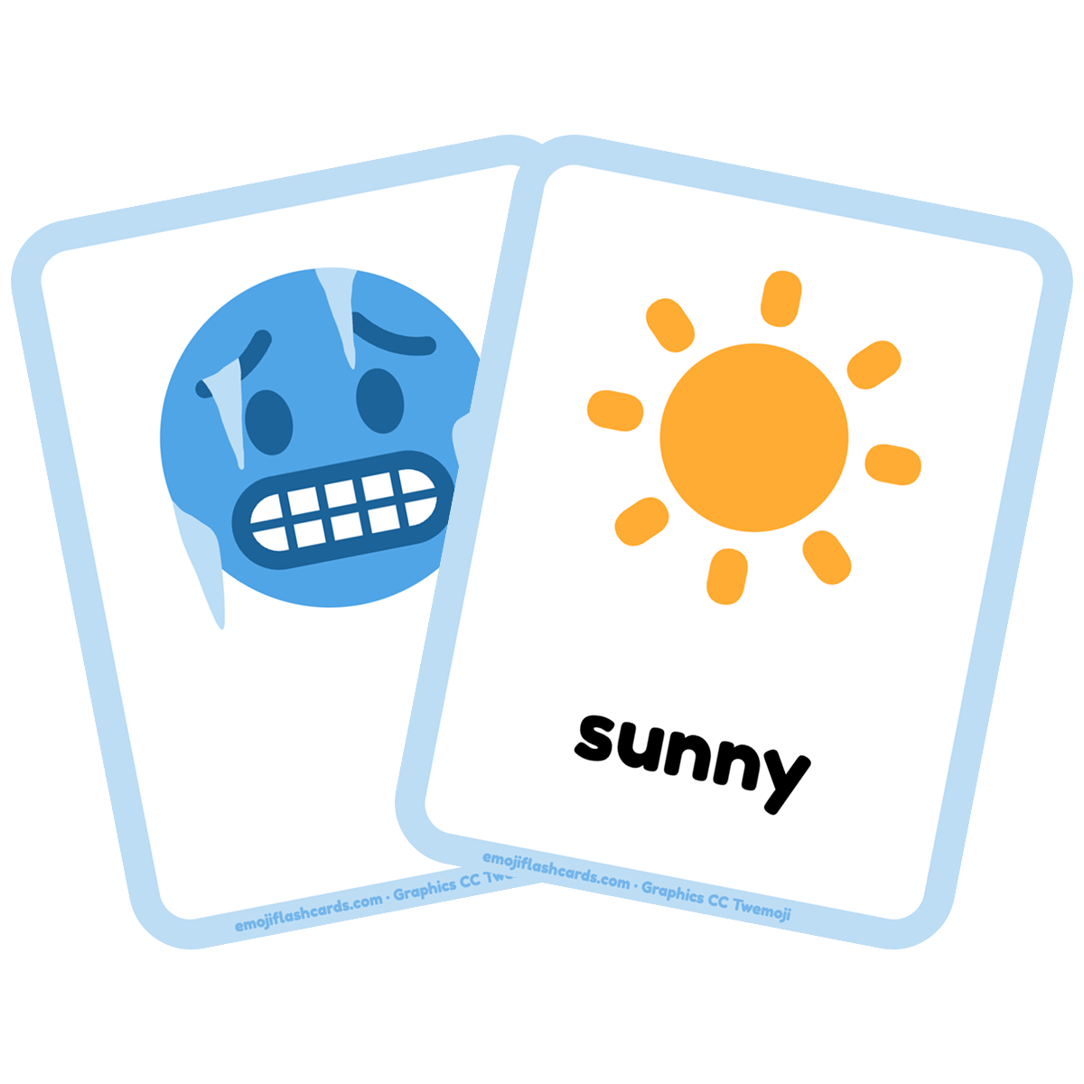 Weather Flashcards with Pictures - Free PDFs & Printables